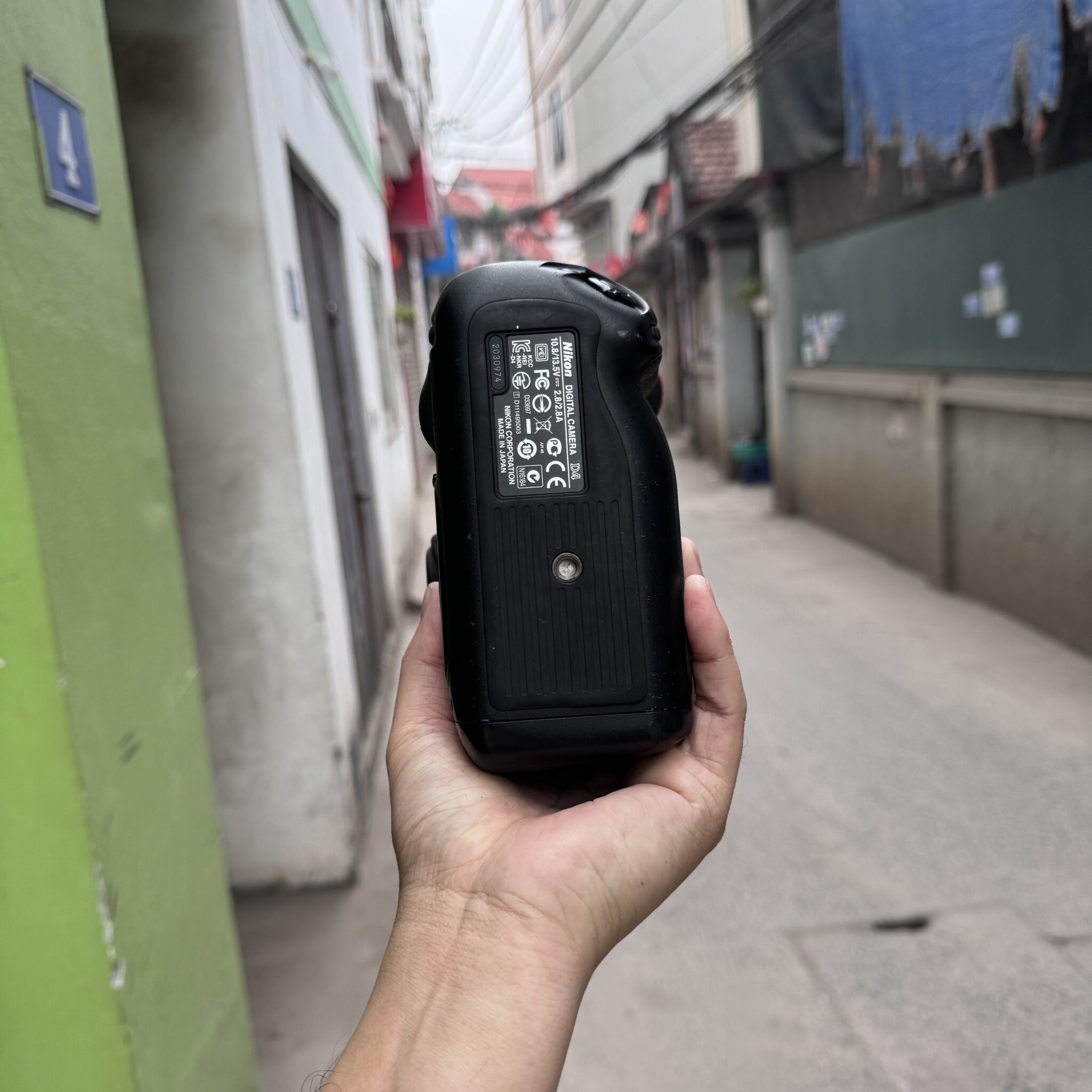 Nikon D4 Body mới 96% - bảo hành 06 tháng -Hình ảnh thực tế - HANOICAM